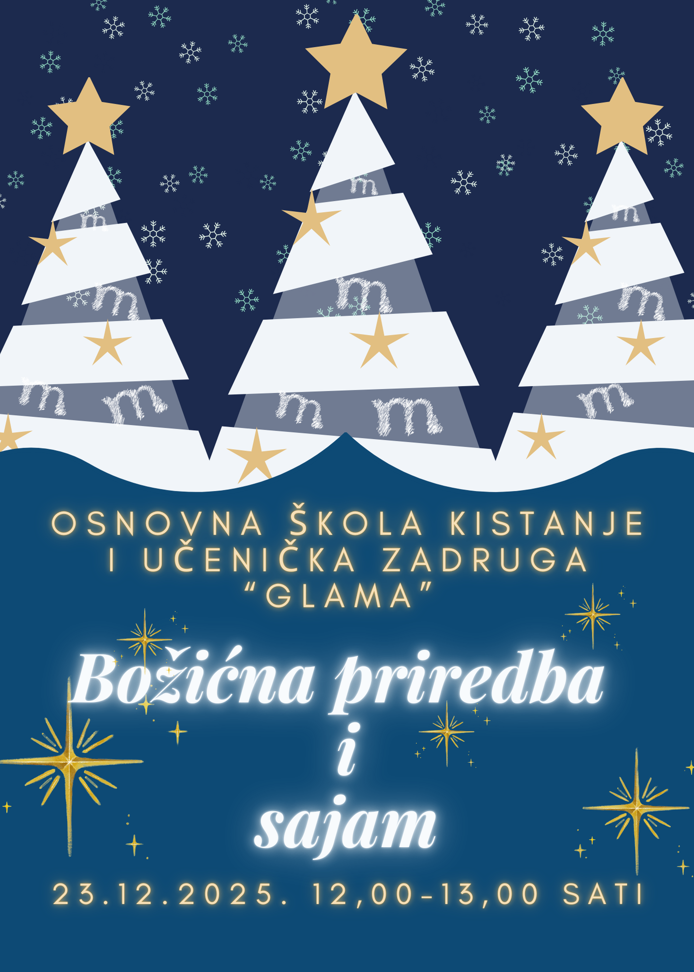 Božićna priredba i sajam - Osnovna škola Kistanje